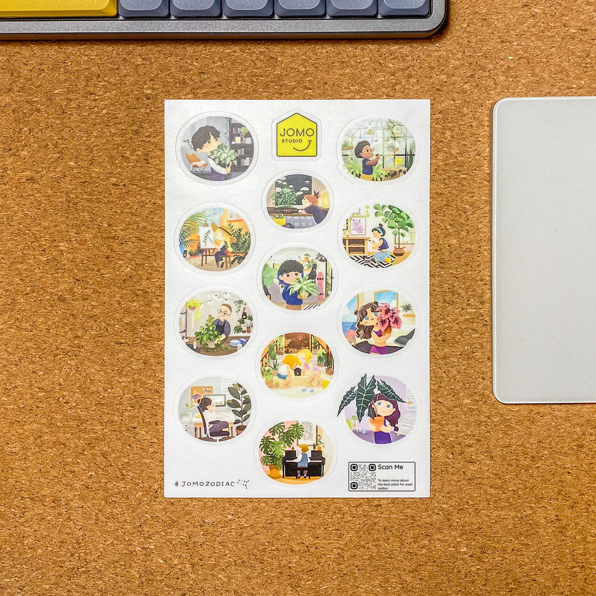 Plant Zodiac Sticker - JOMO Original - House Plants Delivery Toronto ...